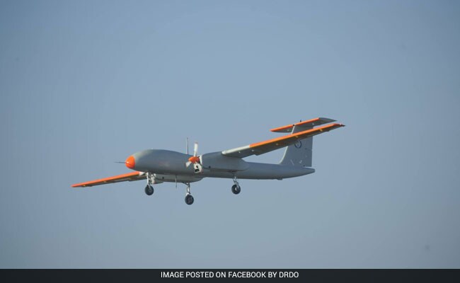 DRDO's Indigenous Drone Rustom-II Takes Maiden Flight