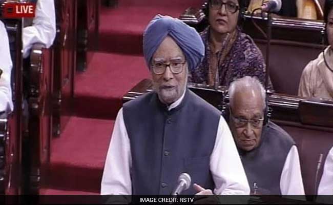 'Organised Loot, Legalised Plunder': Dr Manmohan Singh On Notes Ban