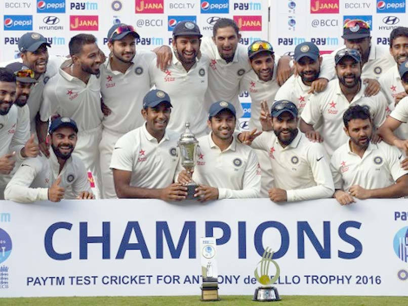 India Finish 2016 As No 1 ICC Test Team After 4 0 Rout Of England