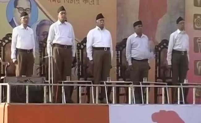 RSS Holds Meet At Kolkata's Brigade Parade Ground For The First Time Ever