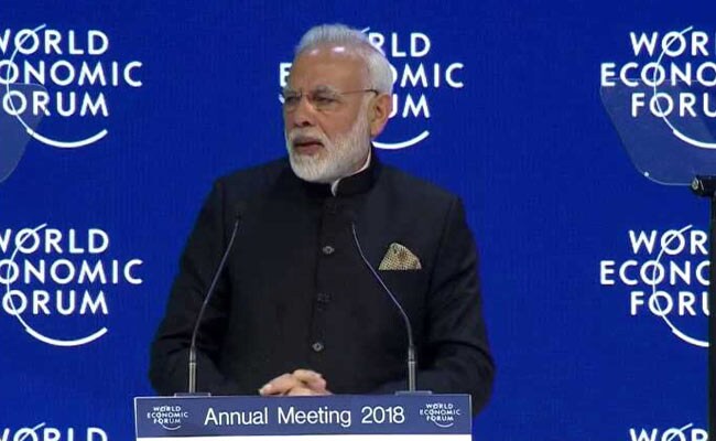 Davos 2018: Our GDP Has Grown 6 Times Since Last Indian PM Visited ...