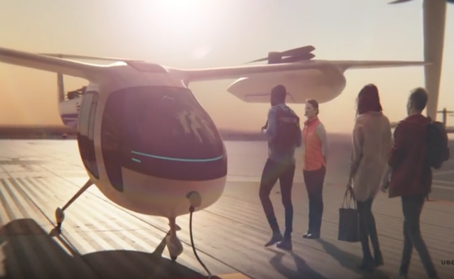 Flying Cars Get Uber Boost From Research Pact With NASA