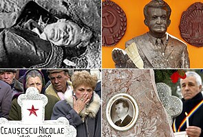 Ex-Romanian dictator Ceausescu and wife exhumed