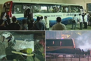 Phillipines bus hijack re-enacted