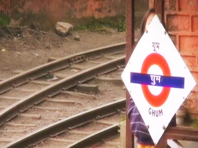 Ghoom and its toy train