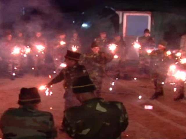 India's Diwali Wishes for the Men in Uniform