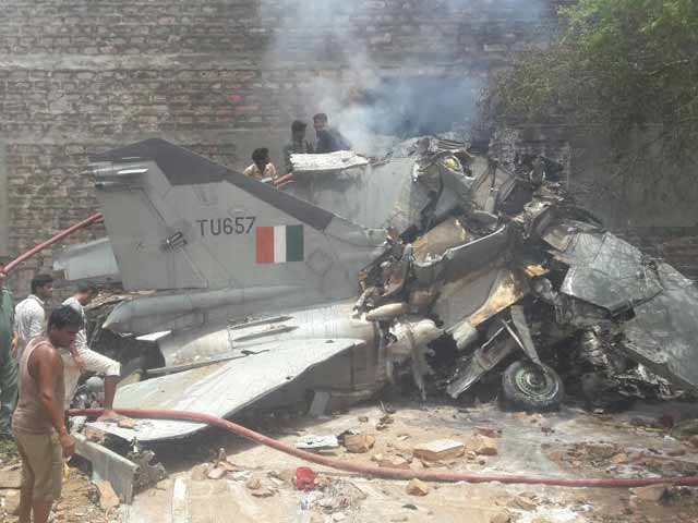 MiG-27 Fighter Plane Crashes Into Building In Jodhpur, Both Pilots Safe