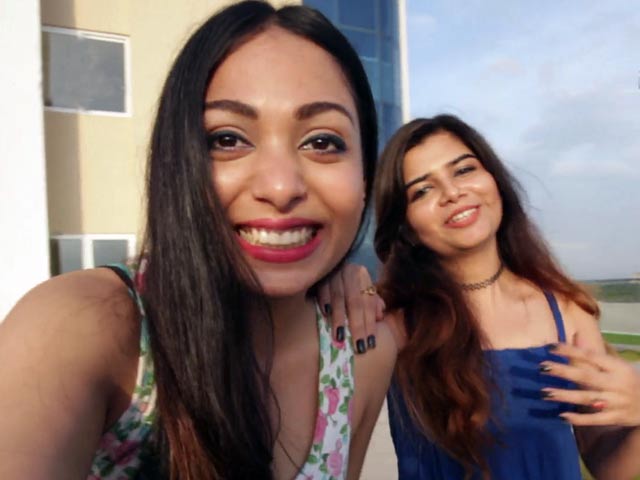 India Adventures Contestants: Avanie Joshi and Kajol Tyagi