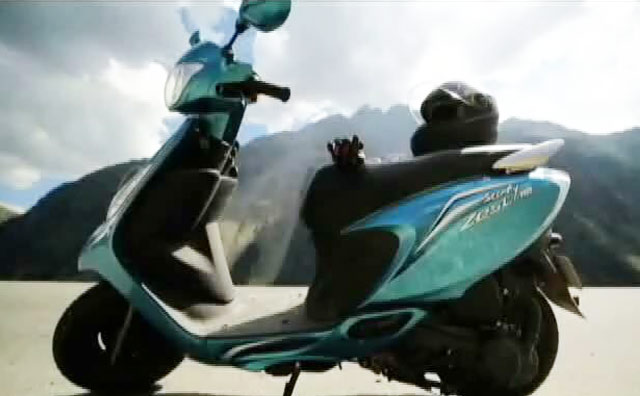 TVS Scooty Zest Himalayan High