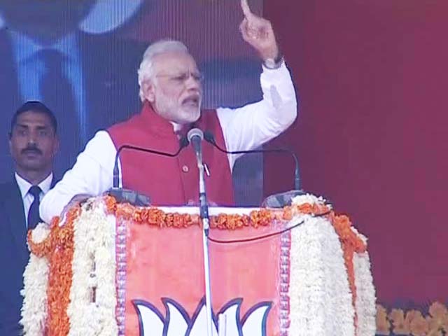 Pm Refers To Rajiv Gandhi In Attack On Congress Over Notes Ban