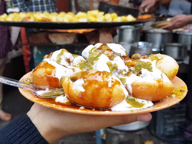 The Famous Prabhu Chaat Bhandar on Delhi's UPSC Road