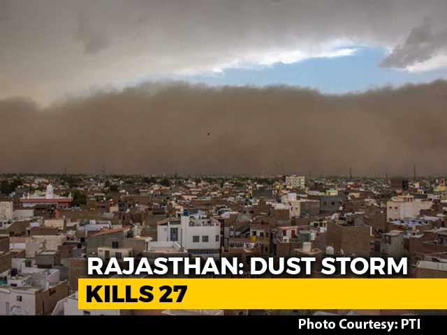 27 Dead In Rajasthan Dust Storm, Victims Were Sleeping As Homes Collapsed