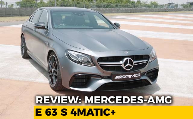 2018 Mercedes-AMG E63S 4Matic+ First Drive